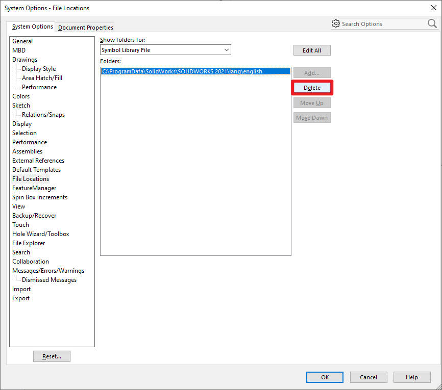 How to Fix in SOLIDWORKS Dimensions