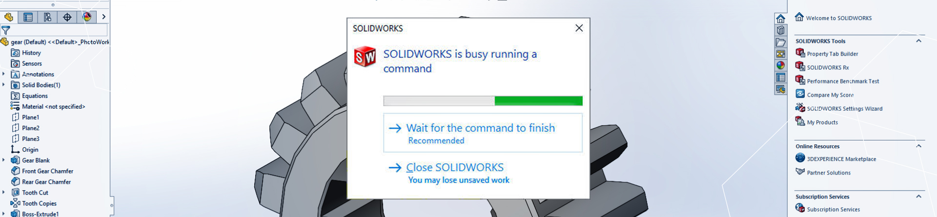 Why is SOLIDWORKS Crashing?