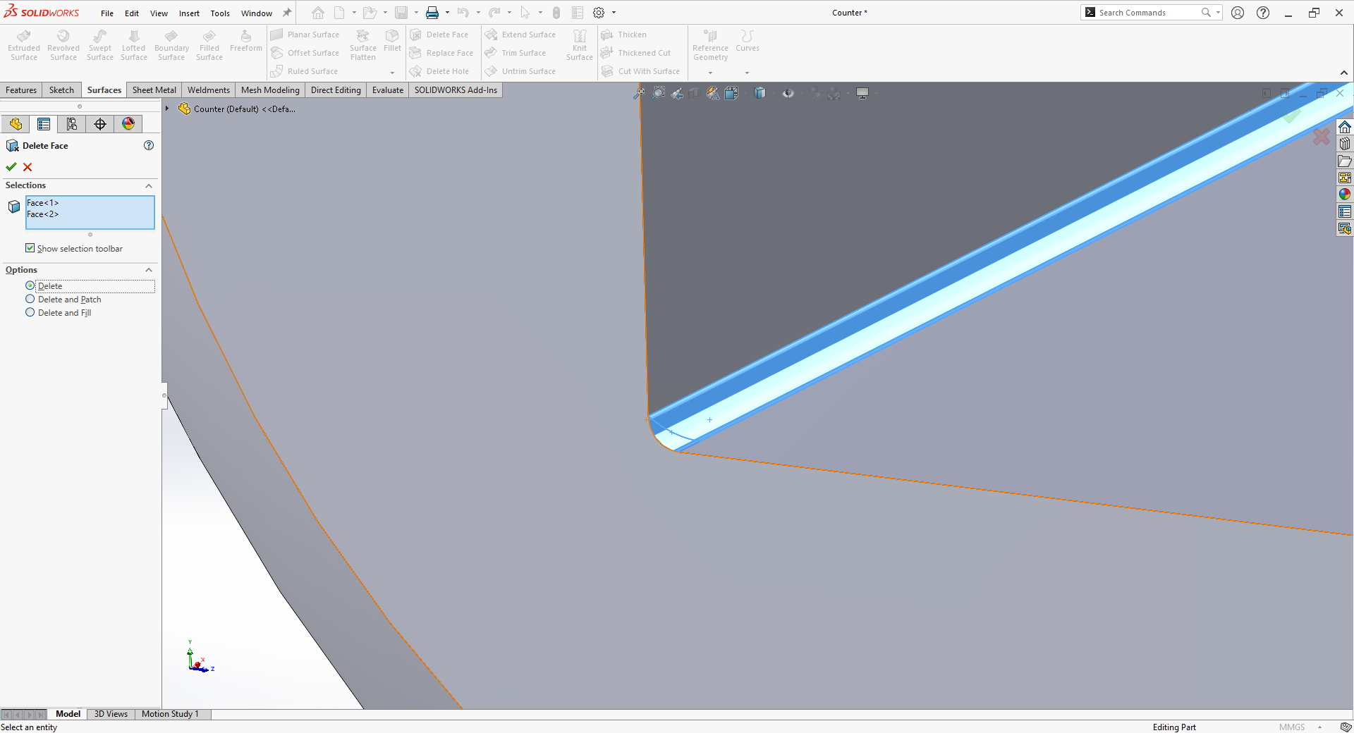 Surface Modelling Tips: How to Repair & Edit Imported Geometry in SOLI