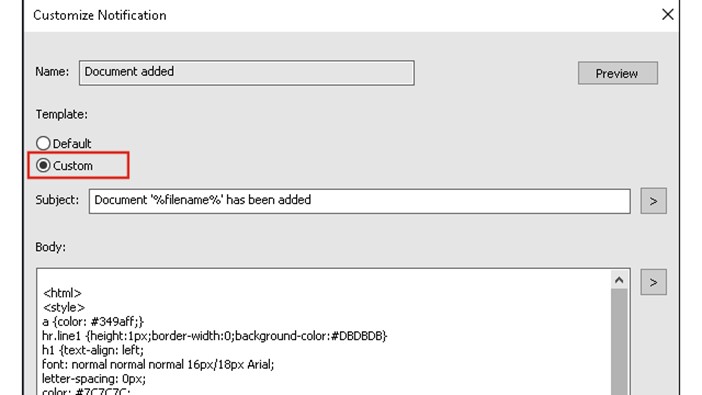Data Management: How to Customise Notification Templates in SOLIDWORKS