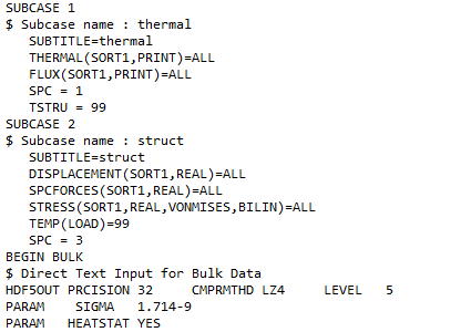 Chaining Thermal and Structural Analysis with MSC Nastran & MSC Patran