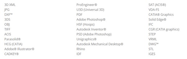 What are the Best File Formats to Export from SOLIDWORKS?