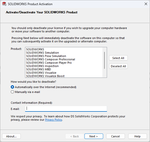 Activation Count Exceeded: How to Transfer a SOLIDWORKS License