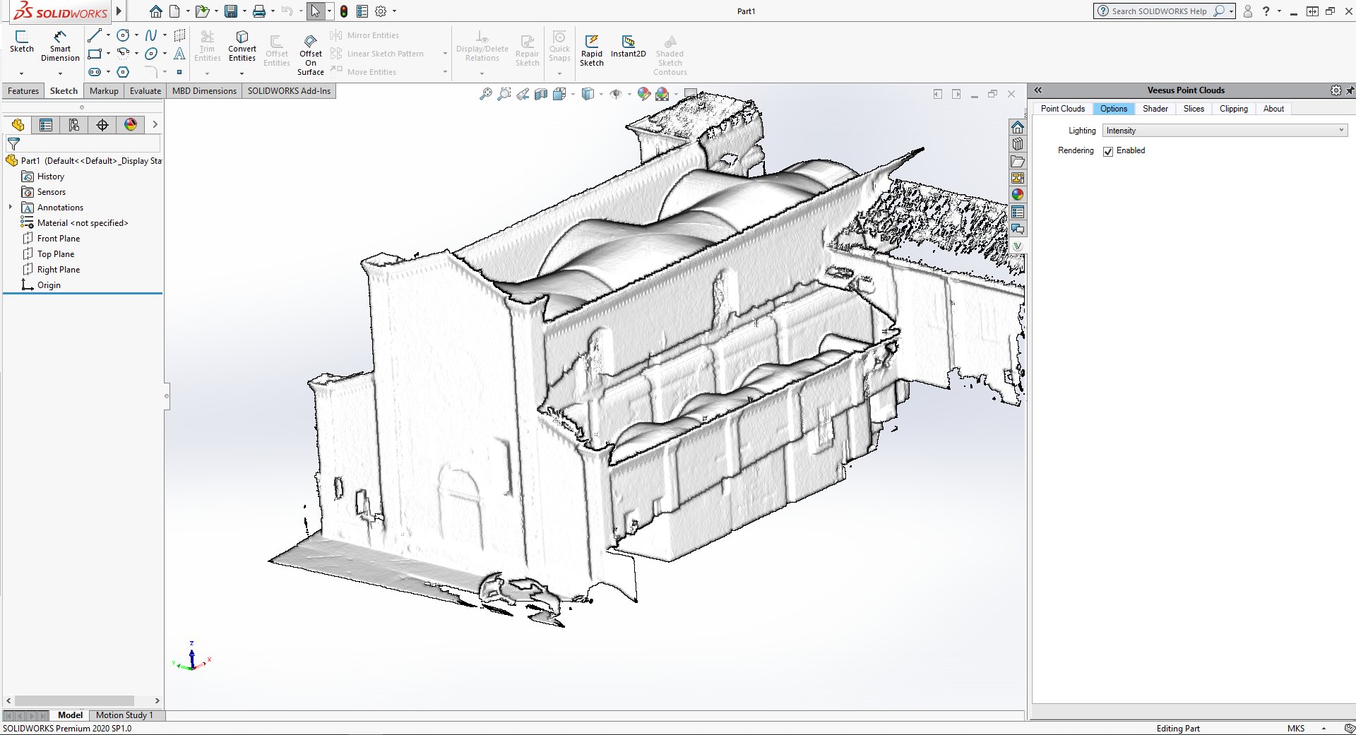 Veesus Point Cloud Software - Solid Solutions Ltd